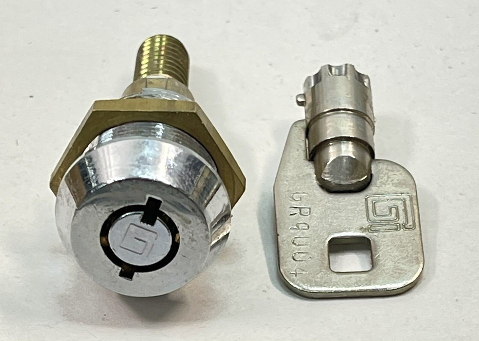 GREENWALD GR9004 Vending Laundry Coin Box Lock&Key Continuous Turn ...