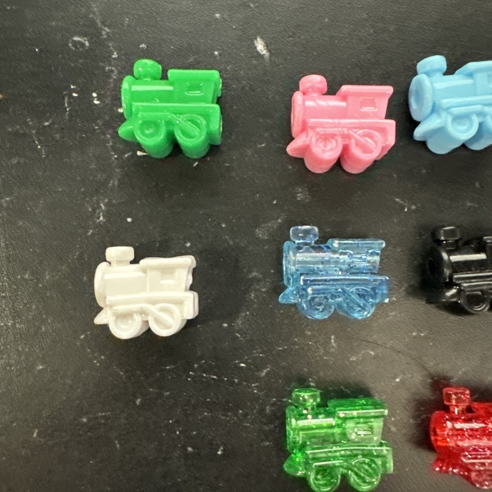 10 Various MEXICAN TRAIN Domino Markers Train Engine Game Pieces | eBay
