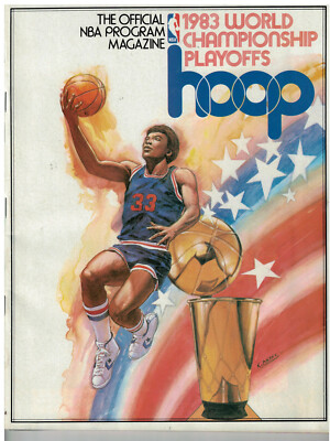 1983 NBA World Championship Playoffs Program Bucks no score card | eBay