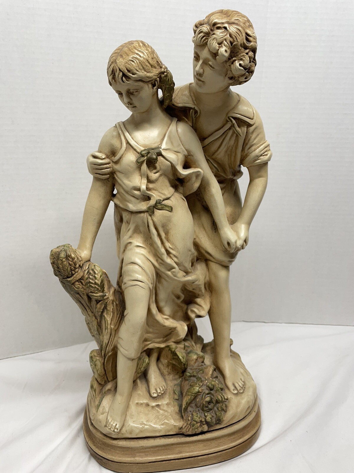 Vintage Marwal Chalkware Sculpture Antique Art Statue Figurine. No ...