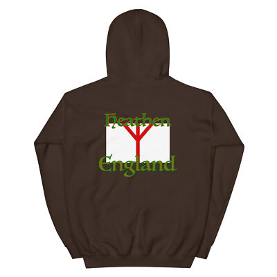 "Heathen England" Unisex Hoodie Asatru Flag Saxon Runic Pagan Wicca | eBay