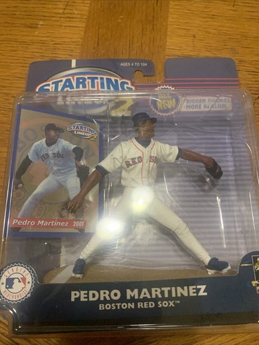 NEW 2001 Hasbro MLB Starting Lineup Action Figure Pedro Martinez Boston ...