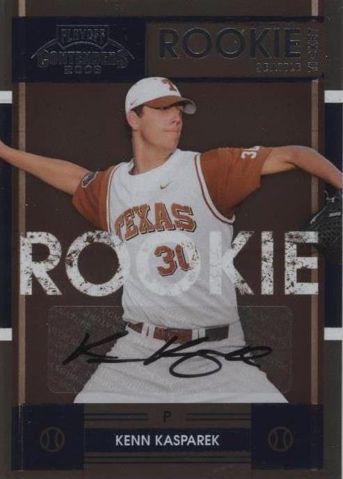 2008 Playoff Contenders - Kenn Kasparek #33 Season Ticket Autographs ...