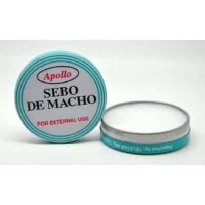 2 LARGE Apollo Sebo De Macho Skin Moisturizer Scar Remover Makeup Base ...