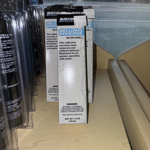 Mercury Marine Mercruiser Quicksilver Transom Bellows Adhesive Glue 92 ...
