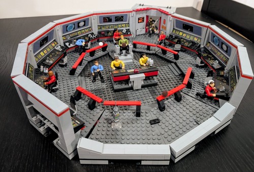 Mega Bloks Mega Contrux Star Trek TOS USS Enterprise Bridge DPH82 ...