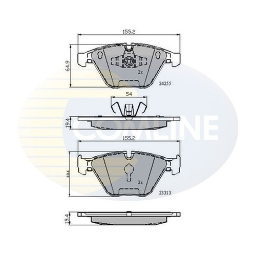 Brake Pads Set For BMW 3 Series E92 330d Front Comline 34112288858 34112288859 | eBay UK