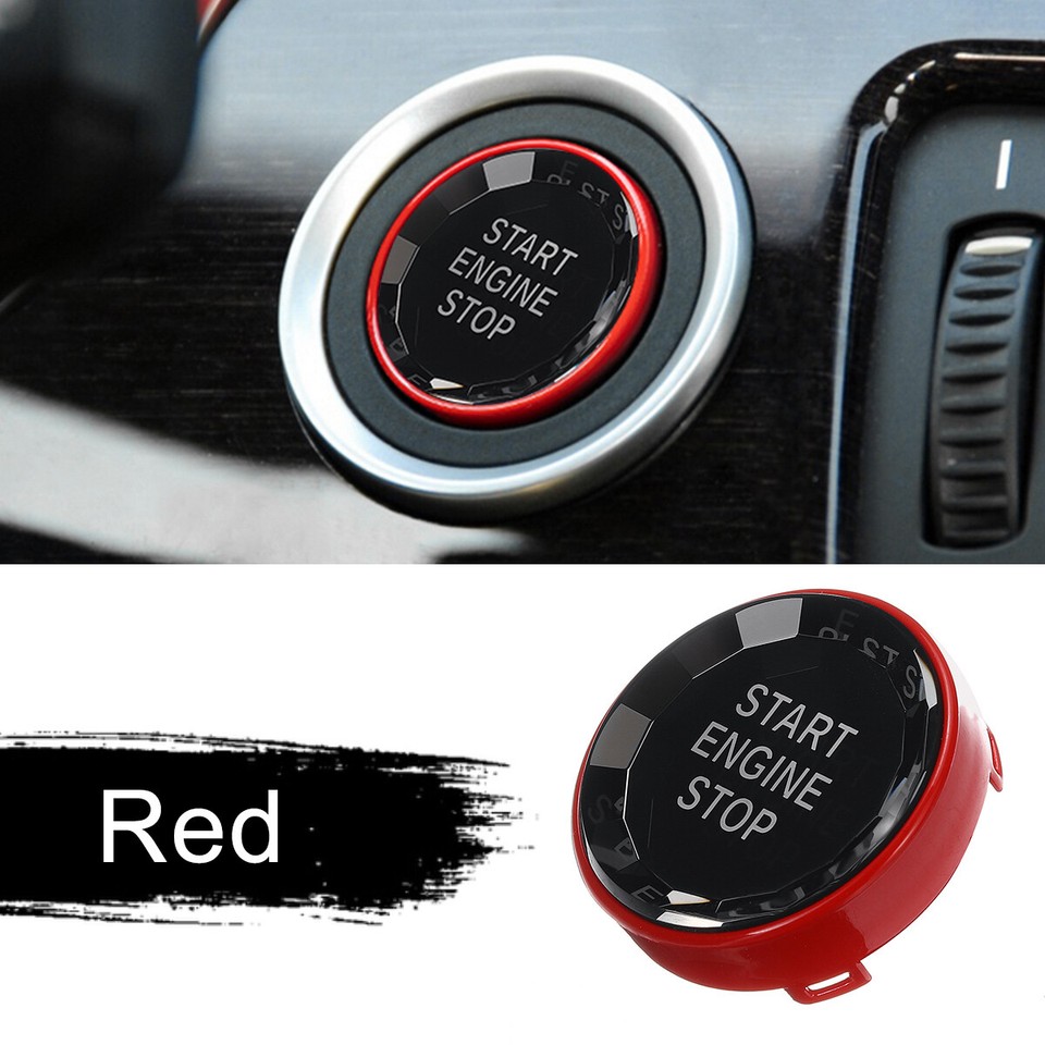 New Red For BMW E90 E91 E92 E93 E84 E70 Crystal Engine Start Stop ...