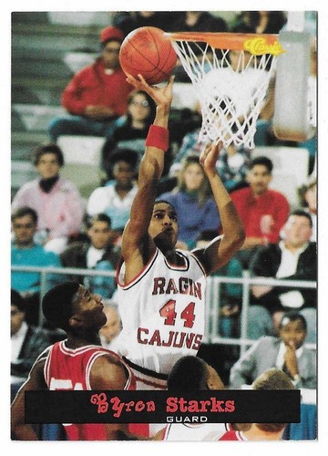 1994 Classic Draft Basketball Byron Starks Rookie #96 Louisiana Ragin ...