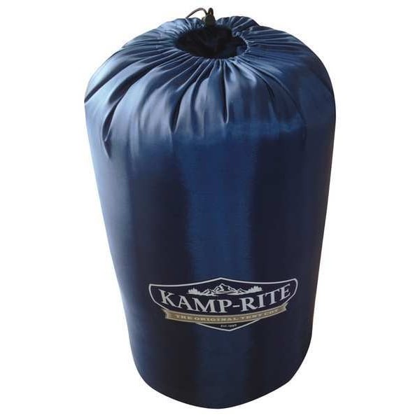 Kamp-Rite Tent Cot Sleeping Bag,Blue,Polyester,5 lb.,25F SB271 Kamp ...