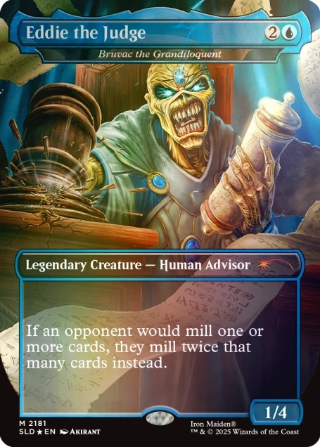 MTG Secret Lair x Iron Maiden: Eddie Unchained Foil Edition [PRESALE ...