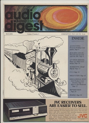 Audio & Electronics Digest Magazine Vol 3 #05 May 1978 JVC Receivers ...