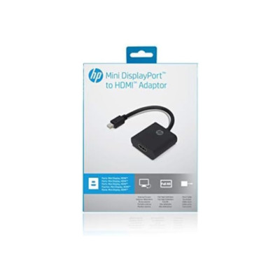 HP Mini Display Port (Mini DP) to HDMI Adapter - for MacBook Air, iMac ...
