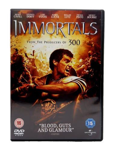 Immortals - DVD - Henry Cavill / Mickey Rourke - Free Shipping ...