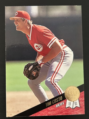 #529 Tim Costo Cincinnati Reds 1993 Leaf Baseball | eBay
