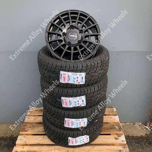 18" B T Sport Alloy Wheels + Avon All Terrain Tyres Ford Transit Custom ...