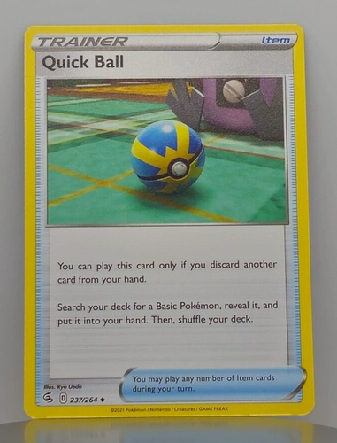 Quick Ball - SWSH08: Fusion Strike - 237/264 - Pokemon | eBay