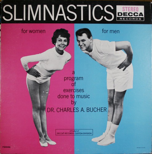 Dr. Charles A. Bucher - Slimnastics 0 LP, Album Decca, Decca 734546, 7 ...