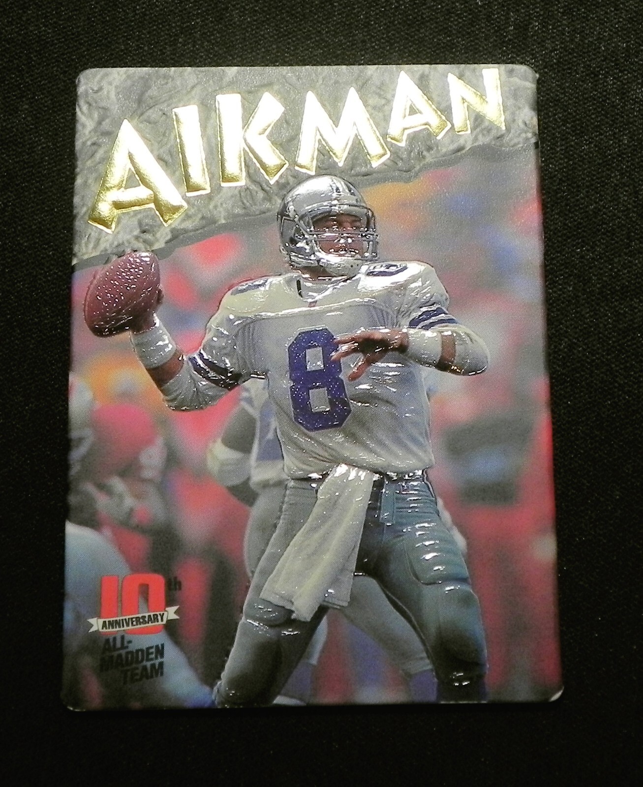 TROY AIKMAN 1993 Action Packed PROTOTYPE Card # 1 _ Receive Exact Card ...