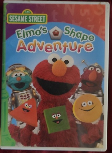Sesame Street Elmo's Shape Adventure DVD (2011) USED Good Condition ...