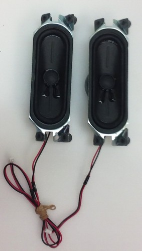 Emerson LC320EM2F Speaker Set S0412F28E (8 OMS, 10 WATTS) Left & Right ...