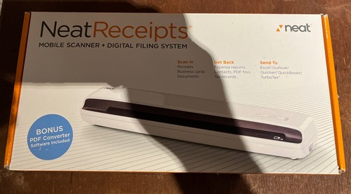 Neat Receipts Mobile Document Scanner & Digital Filing System Taxes NM ...