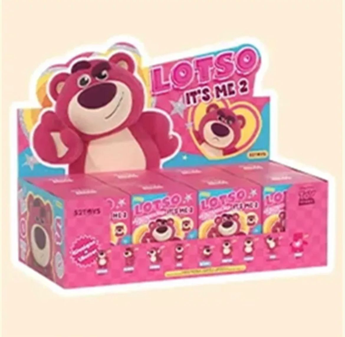 52TOYS Disney Lotso It's Me 2 Series Blind Box One set 8pcs Unopened ...