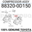 883200D150 Genuine Toyota COMPRESSOR ASSY 88320-0D150 | eBay