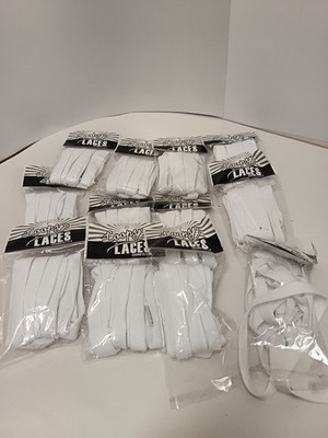 LOOPY LACES 12 PACKS CHUNKY WHITE - CG W62 | eBay UK