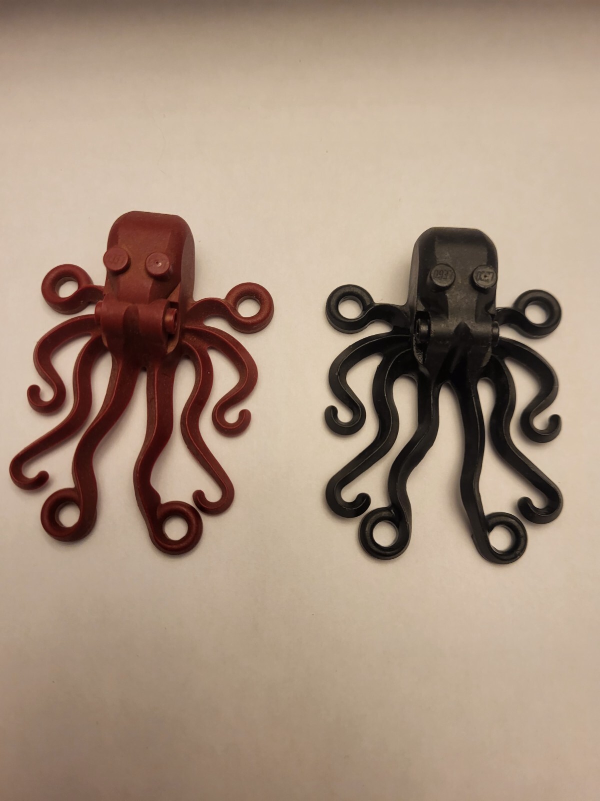 LEGO - Minifig Animal, Water - Octopus - Dark Red and Black - Set of 2 ...