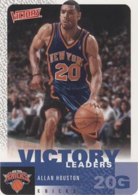 2000-01 Upper Deck Victory - Victory Leaders Allan Houston #249 for ...