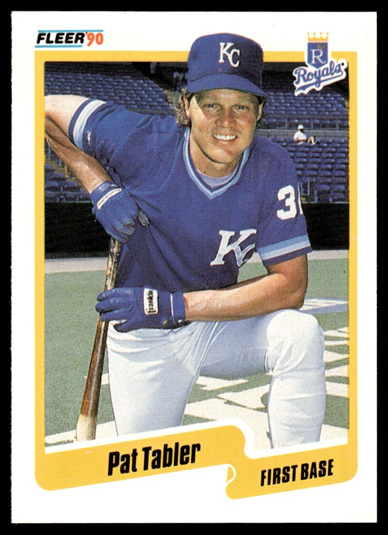 1990 Fleer #119 Pat Tabler - Kansas City Royals | eBay