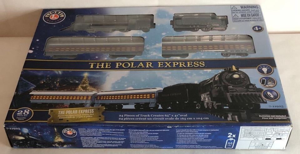 Lionel 7-11925 The Polar Express Mini Train Set | eBay