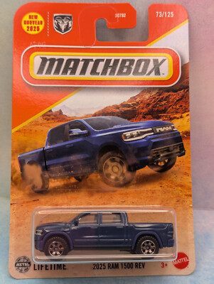 New 2025 Matchbox 2025 RAM 1500 REV #23/125 🛞 dark blue truck;6sp 🛞 | eBay