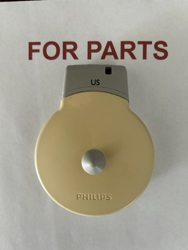 FOR PARTS Philips REF 866076, Avalon CL US Ultrasound Fetal Transducer ...