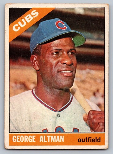 1966 Topps #146 George Altman UER Chicago Cubs | eBay