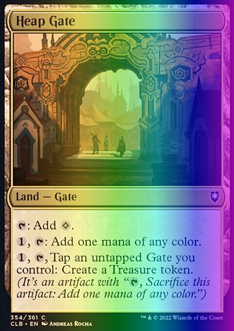 MTG Heap Gate (354/1062) Commander Legends Battle for Baldur's Gate LP FOIL | eBay