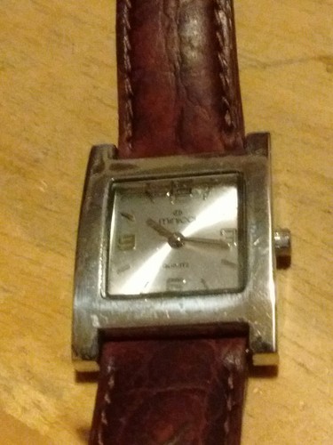vintage Minicci ladies watch, running with new battery vintage leather ...