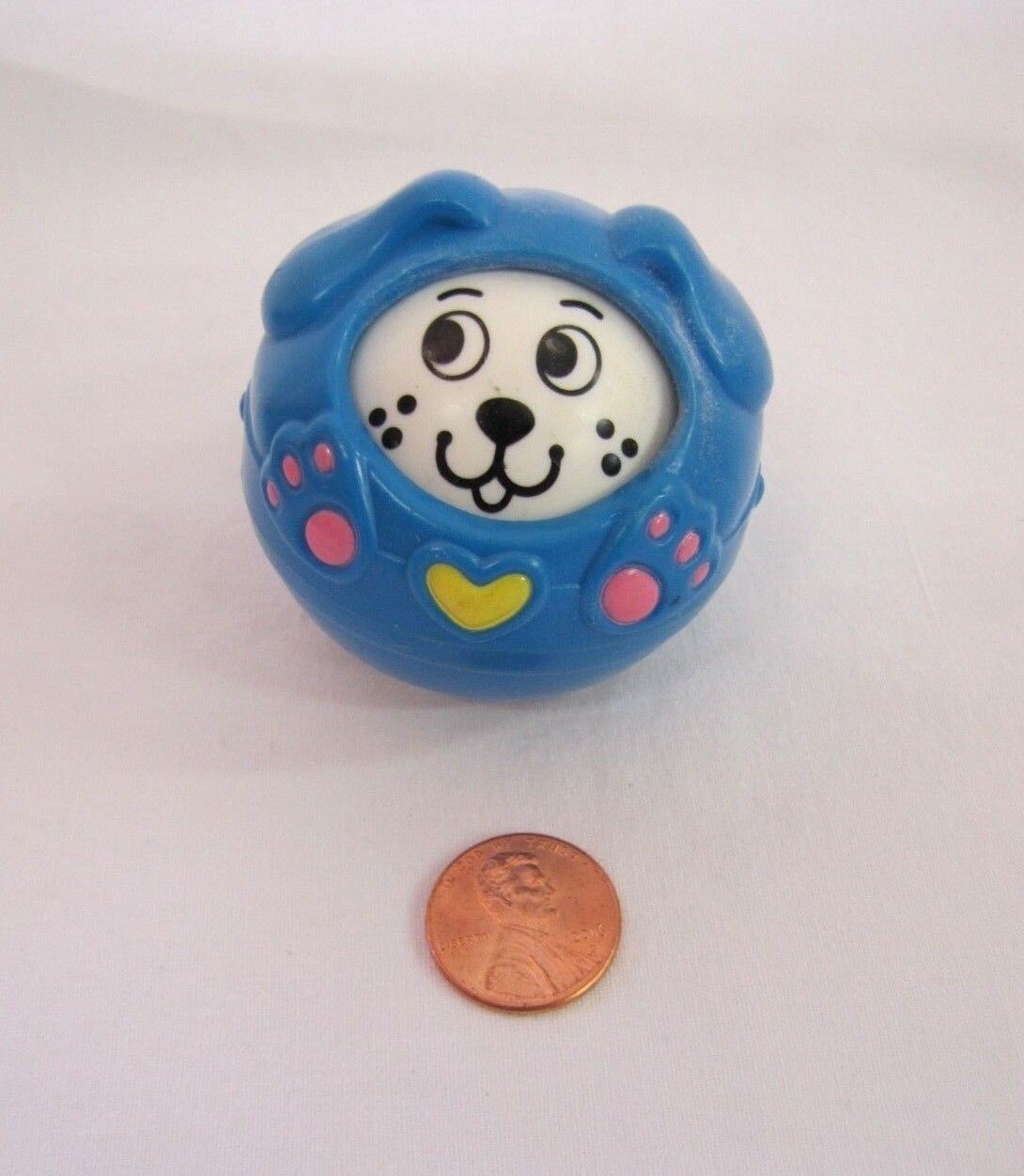 Fisher Price Roll Around Ball Roll-A-Round Blue Ball Toy Ride-A-Round ...