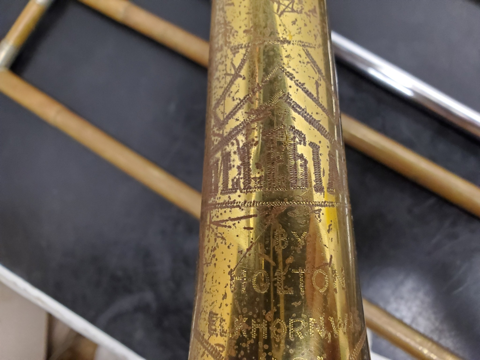Vintage Holton Collegiate Trombone Elkhorn Wisconsin Made in USA | eBay