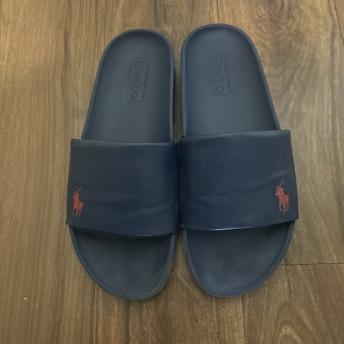 Men’s Polo Ralph Lauren Men’s Slides Blue Size 12 | eBay
