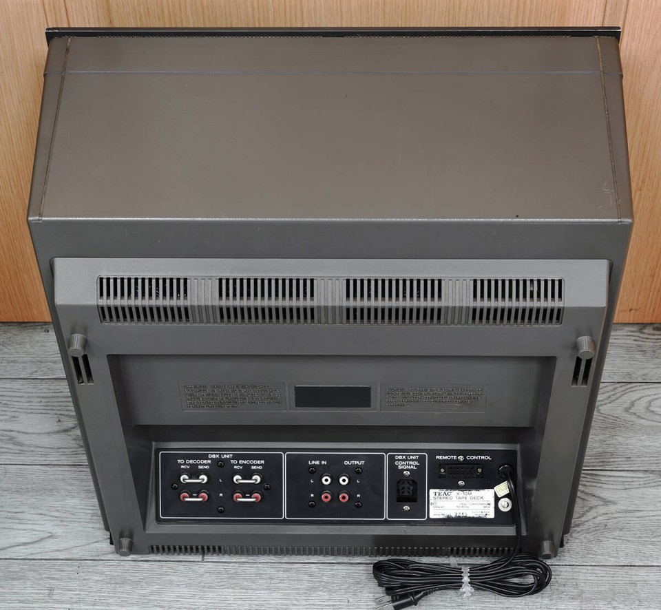 TEAC X-10M 2 track master recorder Open Reel Deck Model Working from ...