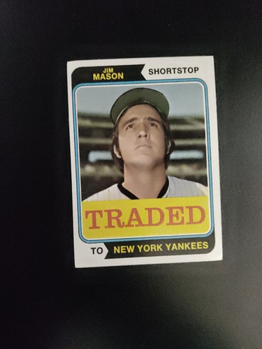 Jim Mason 1974 Topps New York Yankees #618T ex read description | eBay