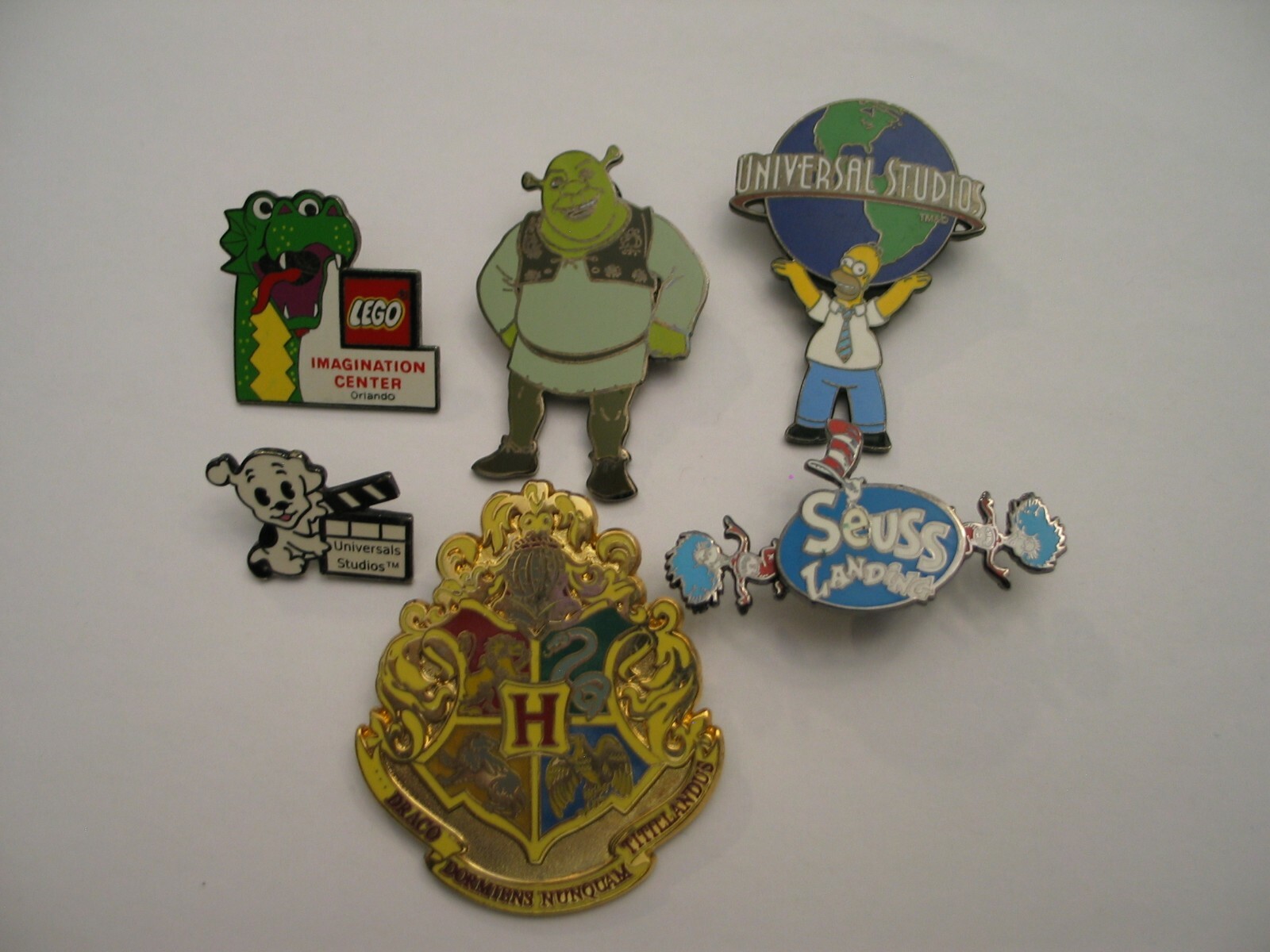 Universal Studio Florida Logo Theme Park Pin Lot Plus 1 Lego Pin | eBay
