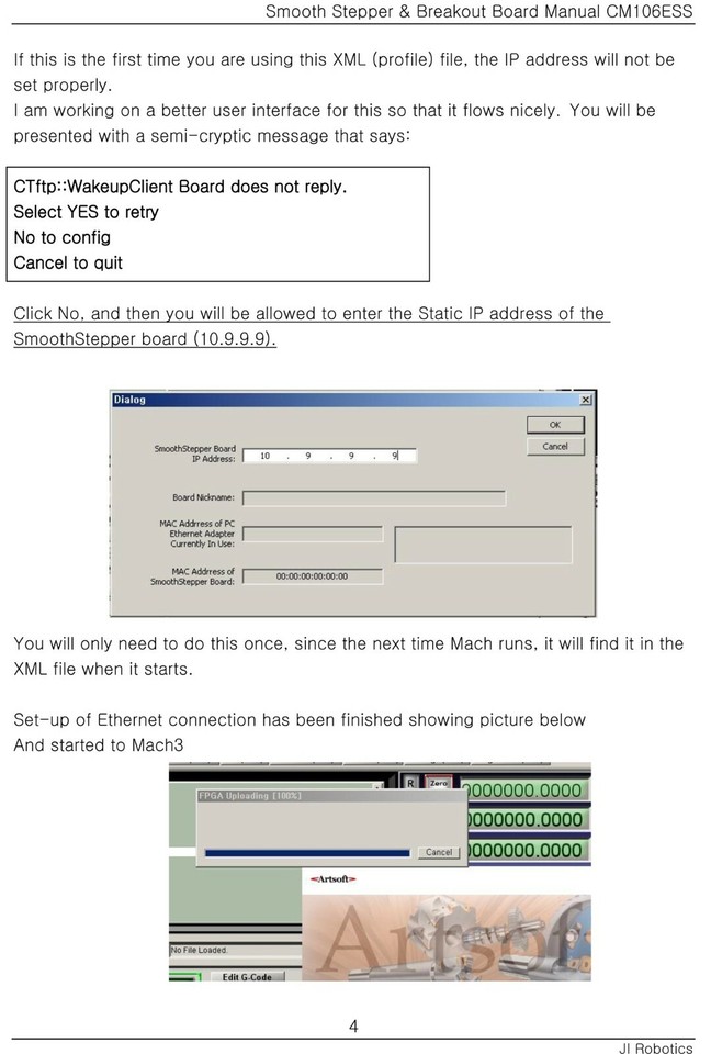 CNC Breakout Board+Ethernet Smooth Stepper, Mach3, Motion Controller ...