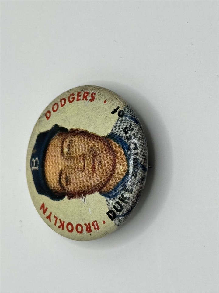 1956 Topps Baseball DUKE SNIDER Pin Pins VERY RARE Vintage DODGERS NICE ...