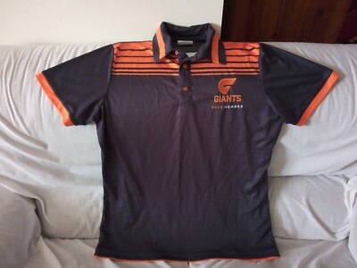 GWS GIANTS AFL 2020 MEMBER POLO SHIRT SIZE LARGE | eBay Australia