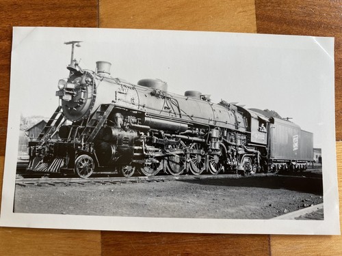 Soo Line Railroad Steam Engine Locomotive 4012 Vintage Photo | eBay