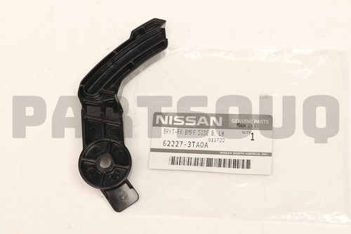 622273TA0A Genuine Nissan BRACKET-FRONT BUMPER SIDE,LH 62227-3TA0A | eBay