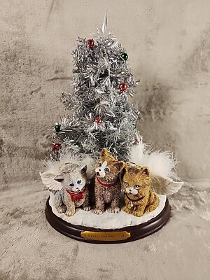 Bradford Exchange Tabletop Christmas Tree A Meow-y Christmas to All ...